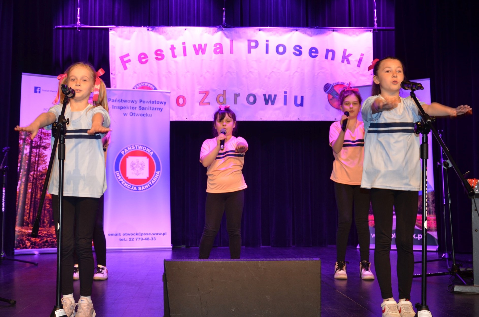 Kreatywność dzieci na festiwalu piosenki o zdrowiu w Otwocku [FOTO]